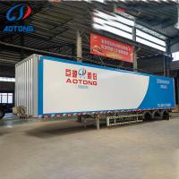 China 3 Axles Open Box Type Enclosed Van Cargo Transport Semi Trailer for Other Trailers for sale