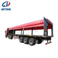 China NDRC Announced Enterprise 40 Tons Curtain Semi Trailer with Dual Line Braking System for sale