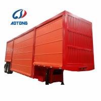 China Customised 3 Axles Curtain Side Cargo Trailer for Smooth and Safe Transportation for sale