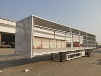 China Side Wall/Curtain Side/Fence Semi Trailer with Mechanical Suspension and 12R22.5 Tires for sale