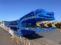 China Juyuan Trailer Semi Vehicle Trailer for Mexico Market Cars Transport 30T Max Payload for sale