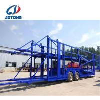 China Juyuan Trailer Semi Vehicle Trailer for Mexico Market Cars Transport 30T Max Payload for sale