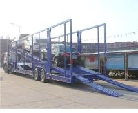 China 2 Axles Hydraulic Lifting Double Floors Car/SUV Hauler Truck Trailer for Cars Carrier for sale