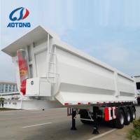 China 3 Axle Hydraulic Cylinder Tipper Dump Semi-Trailer 9000*2500*1600 mm Customerize Avaiable for sale