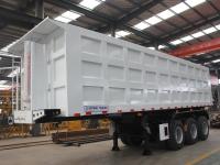 China 100 Tons Double Axles U Shaped End Rear Tipper Dumper Semi Truck Trailer for in Market for sale