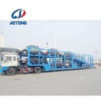 China 3 Axles 3-12 Car Load Semi Trailer for Car Transporter from NDRC Announced Enterprise for sale