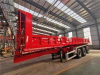 China Dual Line Braking System 60m3 Tipper Trailer 45m3 50T Dump Trailer 30m3 Tipping Trailer for sale