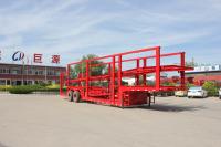 China Max Payload 30000KG 2 Axle Double Deck Vehicle Carrying Truck Trailer for 15/21 Cars for sale