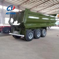 China U Shape Tipper Cargo Truck Trailer The Best Way to Transport Sand Stone or Bulk Cargo for sale