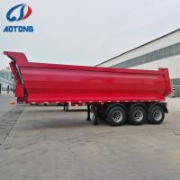 China U Shape Tipper Cargo Truck Trailer The Best Way to Transport Sand Stone or Bulk Cargo for sale