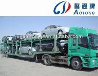 China 3 Axles Car Carrier Semi Trailer with Steel Material and 40000KG Payload for sale