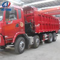 China 40 Tons 40 Cubic Meter Container Tipper Truck Semi Trailer Featuring 10 Leaf Spring for sale