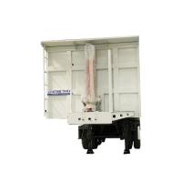 China U Shape Rear Tipper Tri-Axles End Dump Semi Truck Trailer with Leaf Spring Suspension for sale