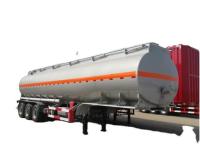 China Truck Trailer Tri-Axle 45m3 Fuel Tank with Optional Aluminum/Carbon Steel Material for sale