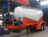 China Second Hand 50ton 3 Axle Cement Bulker Trailer for Bulk Powder Tank Semi Trailers for sale