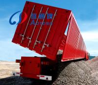China Landing Gear Standard 28Ton Heavy Duty 120 Ton Dump Trailer for Sand or Stone Transport for sale