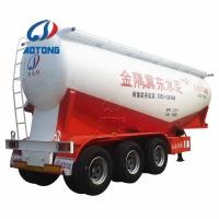 China 4 Axles 40cbm 45ton 60ton Cement Trailer High Loading Capacity Powder Semi-Trailer for sale