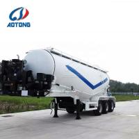 China 4 Axles 40cbm 45ton 60ton Cement Trailer High Loading Capacity Powder Semi-Trailer for sale
