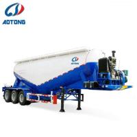 China 3 Axles 40ton Bulk Cement Tank Trailer for Cement Transport Durable and Long-Lasting for sale