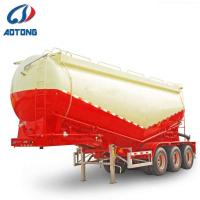 China 3 Axles 40ton Bulk Cement Tank Trailer for Cement Transport Durable and Long-Lasting for sale
