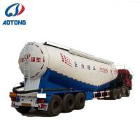 China 3 Axles 40ton Bulk Cement Tank Trailer for Cement Transport Durable and Long-Lasting for sale