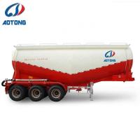 China 3 Axles 40ton Bulk Cement Tank Trailer for Cement Transport Durable and Long-Lasting for sale