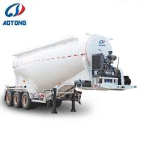 China 3 Axles 40ton Bulk Cement Tank Trailer for Cement Transport Durable and Long-Lasting for sale