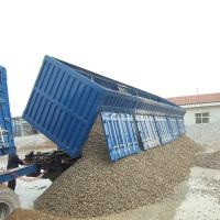 China 12000*2500*3500mm 2/3 Axles Side Tipper Semi Truck Trailer for Self Discharge Needs for sale