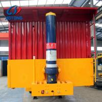 China Rear Dump Clinker Tipper Semi Trailer Truck Side Dump Truck Trailer for Your Business for sale