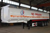China Max Payload 80000kgs 3 Axle 40cbm Aluminum Fuel Tanker Trailer for Diesel Transport for sale