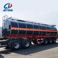 China Max Payload 80000kgs 3 Axle 40cbm Aluminum Fuel Tanker Trailer for Diesel Transport for sale