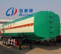 China Max Payload 80000kgs 3 Axle 40cbm Aluminum Fuel Tanker Trailer for Diesel Transport for sale