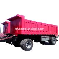 China Customers Optional Draw Bar Farm Tractor Full Trailer with Tipper and 11R22.5 Tyre for sale