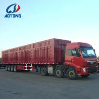 China 12000X2500X1500mm Tri-Axles Tipper/Side Dump Semi Trailer with HYVA Hydraulic Cylinder for sale