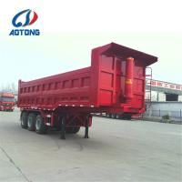 China 20 CBM 2 Axles Dump Trailer/Rear Tipping Trailer Max Payload 60T Customised Direct Sell for sale