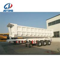 China 20 CBM 2 Axles Dump Trailer/Rear Tipping Trailer Max Payload 60T Customised Direct Sell for sale