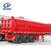 China 20 CBM 2 Axles Dump Trailer/Rear Tipping Trailer Max Payload 60T Customised Direct Sell for sale