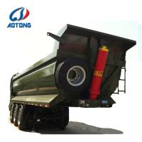 China 20 CBM 2 Axles Dump Trailer/Rear Tipping Trailer Max Payload 60T Customised Direct Sell for sale