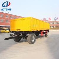 China Full Farm Trailer with 2 * 13ton Capacity Axles and 28 Ton Two Speed Landing Gear for sale