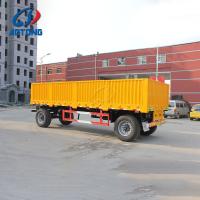 China Full Farm Trailer with 2 * 13ton Capacity Axles and 28 Ton Two Speed Landing Gear for sale