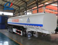 China 42000 Liters Water Transporting Fuel Tanker Semi-Trailer Used Crude Oil Tan Trailer for sale