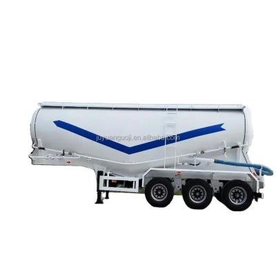 China 3 axle 30 ton bulk cement tanker for powder material transport tank semi trailer for sale