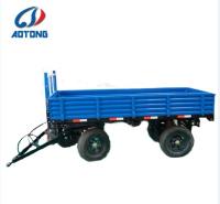 China 28 Ton Two Speed Landing Gear Draw Bar Dolly Dump Semi Trailer 6000*2500* 1500 1500 mm for sale