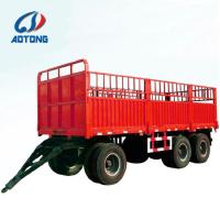 China 28 Ton Two Speed Landing Gear Draw Bar Dolly Dump Semi Trailer 6000*2500* 1500 1500 mm for sale