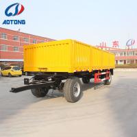 China 20-30Tons Small Side Wall Trailer with Draw Bar and Weather-Resistant Steel Construction for sale