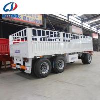 China 7000*2500*2550 20T 2/3 Axle Full Trailer for Interlink Trailer Original Manufacture for sale