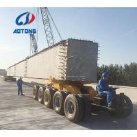 China 10000*3000*1700mm 180 Tons Tubes Transportation Dolly Trailer/Pile Transporter for sale