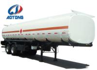 China 50000 liters capacity Truck Trailer 11000-13000mm*2500mm*3800mm oil tank semi trailer for sale