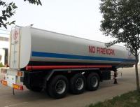 China 50000 liters capacity Truck Trailer 11000-13000mm*2500mm*3800mm oil tank semi trailer for sale