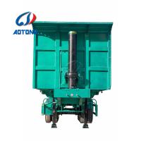 China Manual Transmission 60 Cubic Meter Tipper Trailer 40 Ton Sand Tipper Trucks Logo Printing for sale